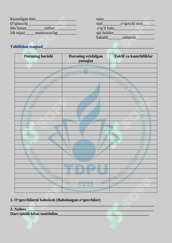 DARS TAHLILI DAFTARI