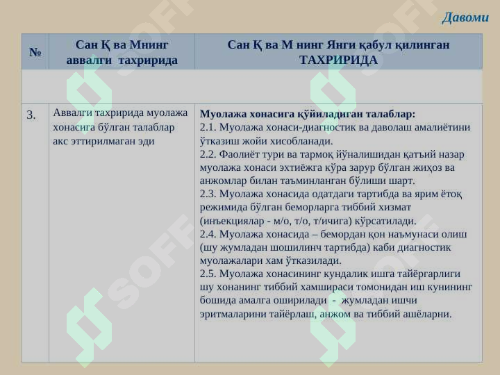 СанПиН 0342-17 . Шифохона ичи инфекциялари профилактикаси бўйича ...