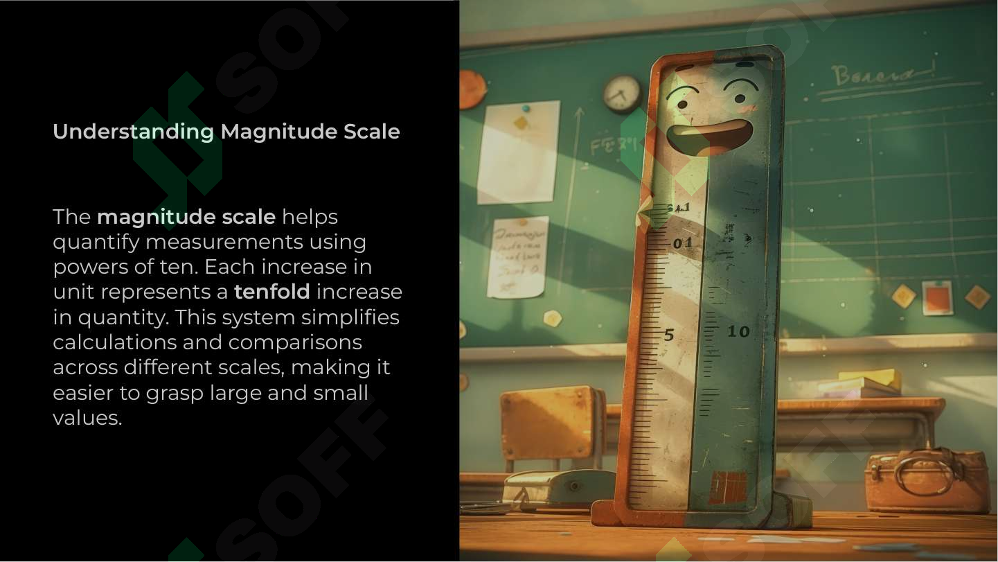 Multipliers and additions to Si units magnitude scale refrence base points