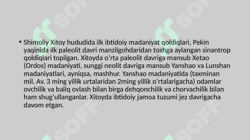 O’rta asrlarda Xitoy