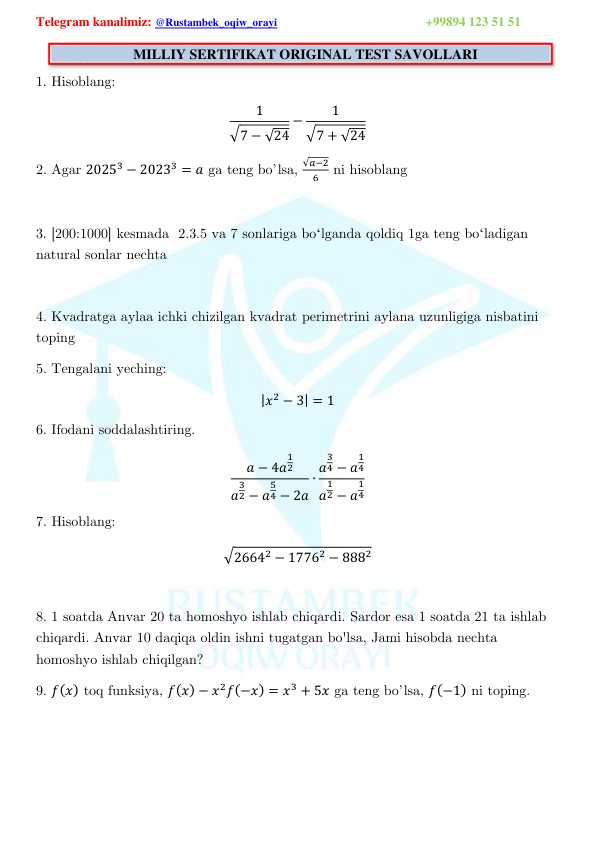 Matematika milliy sertifikat 2025.05.24 (orginal)