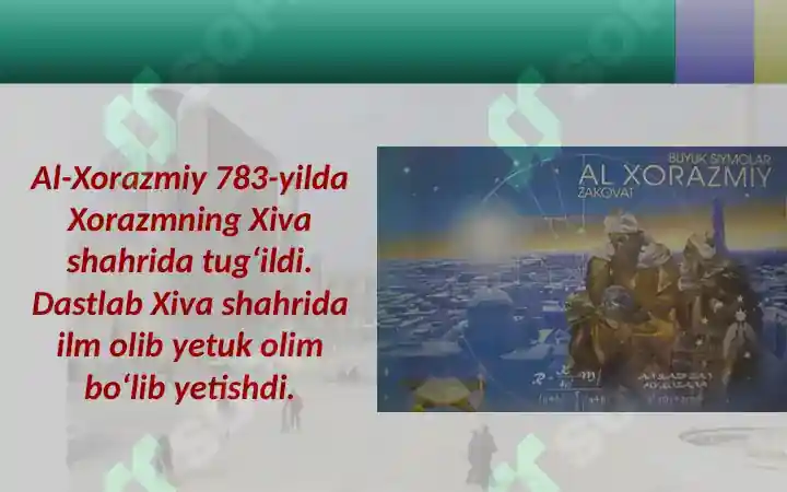 Yurtimizdagi buyuk allomalar