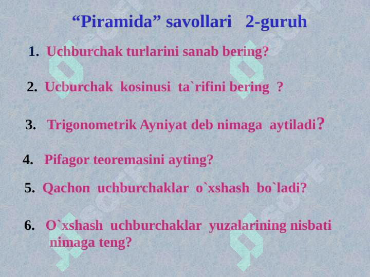 9_sinf_geometriya_Uchburchak_yuzini_burchak_sinusi_yordamida dars ishlanma