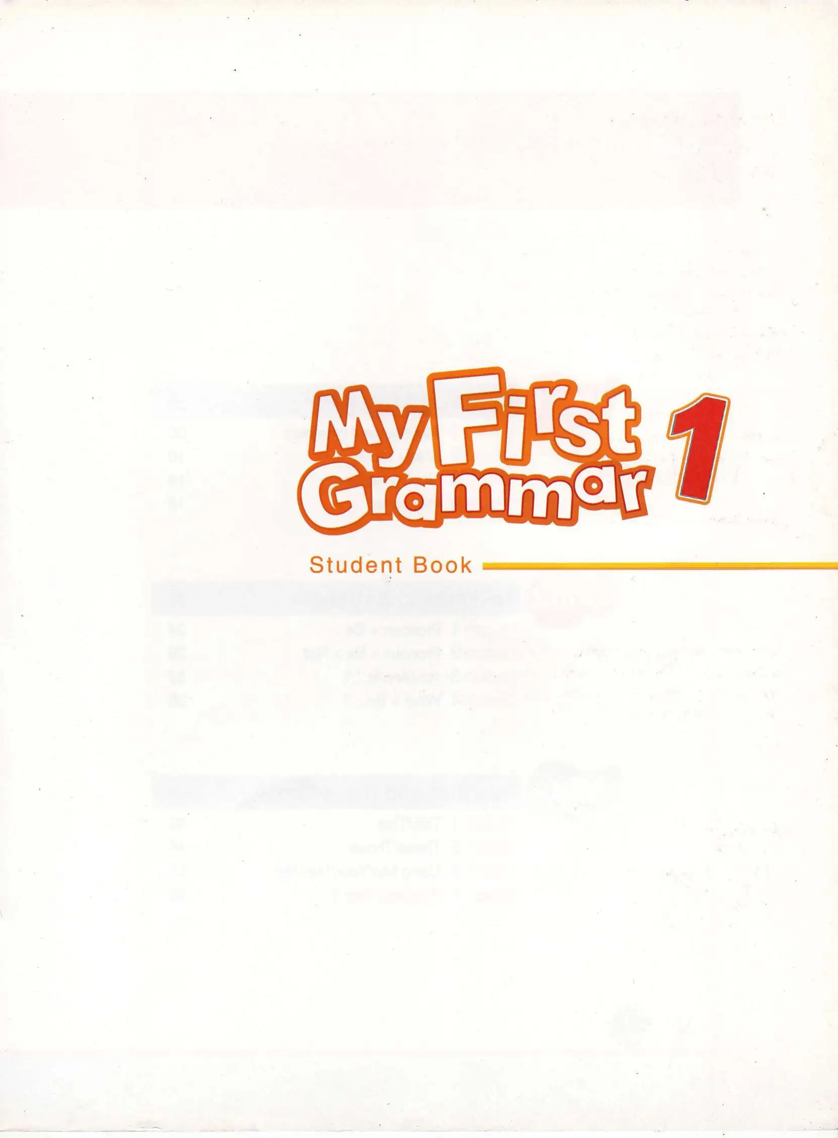 My First Grammar