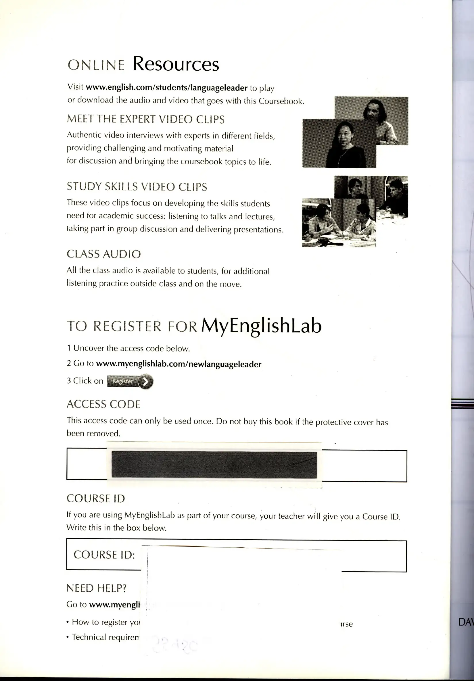 New Language Leader Intermediate course