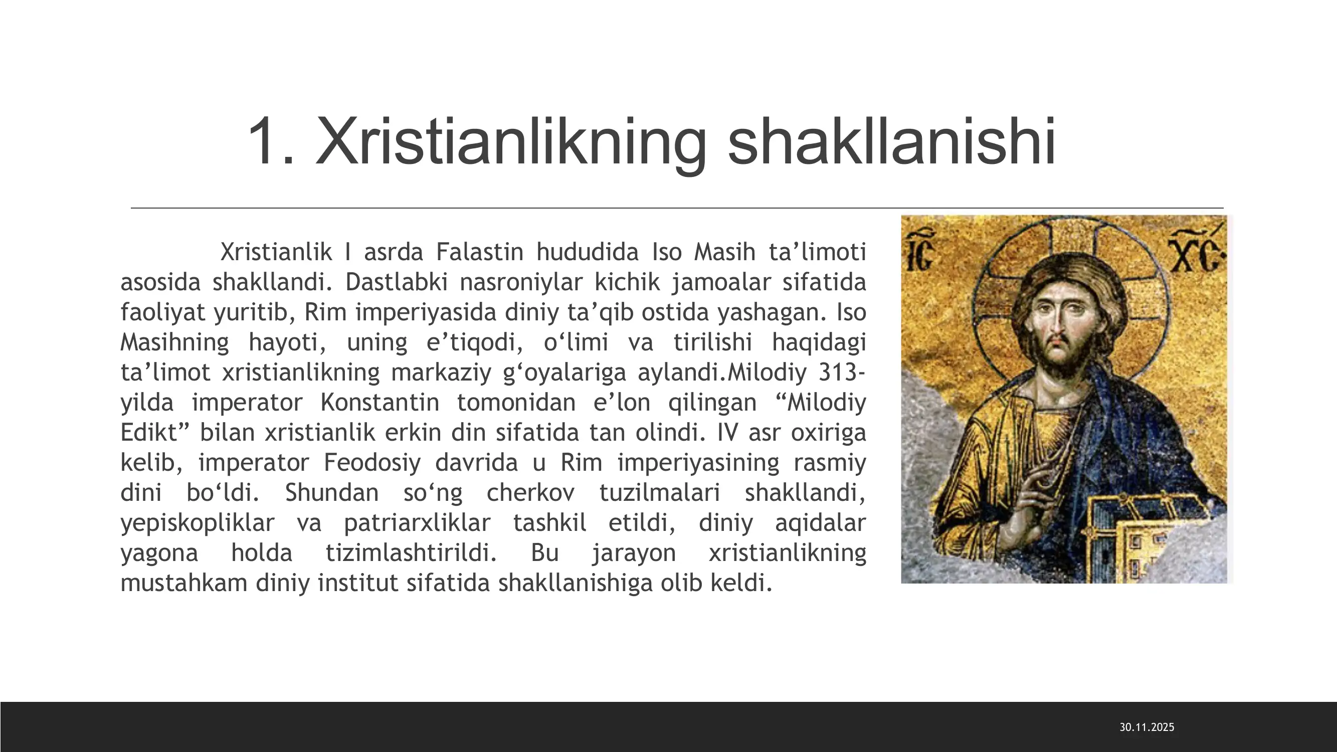 Xristian Cherkov va Salib Yurishlari