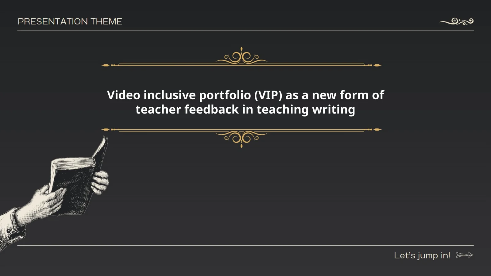 Video inclusive portfolio (VIP) as a new form of teacher feedback in ...