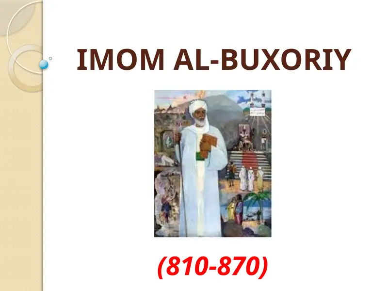 IMOM AL-BUXORIY