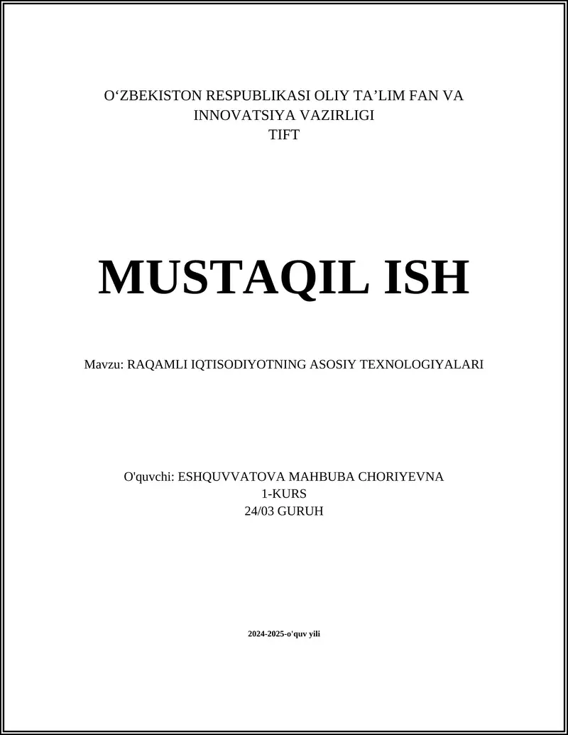 Bulutli hisoblash (Cloud Computing)