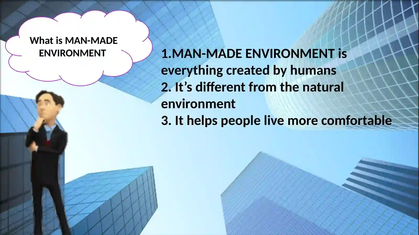 man made environment
