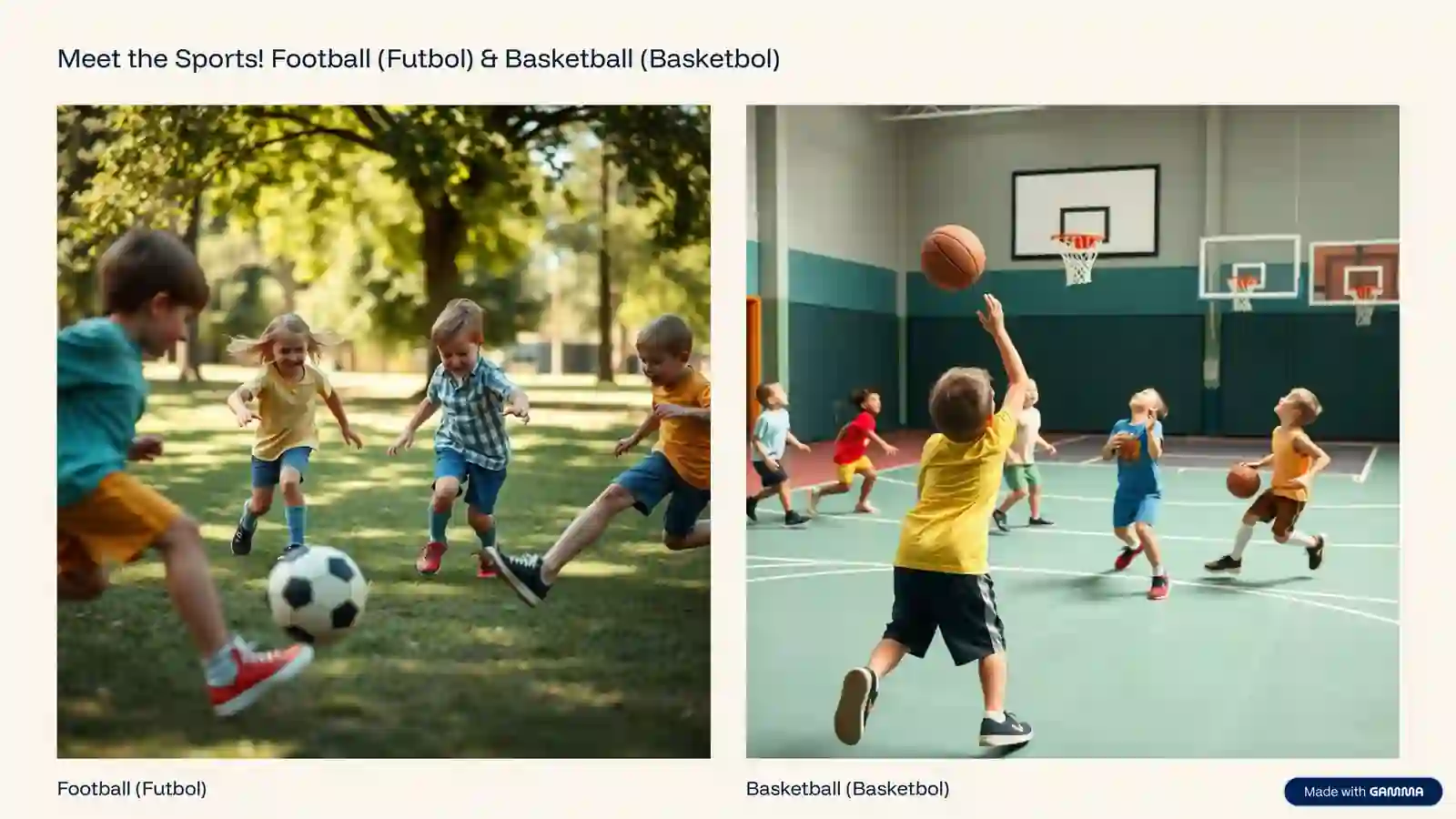 Let's Play Sports!