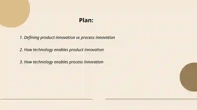 The Difference Between Product and Process Innovation