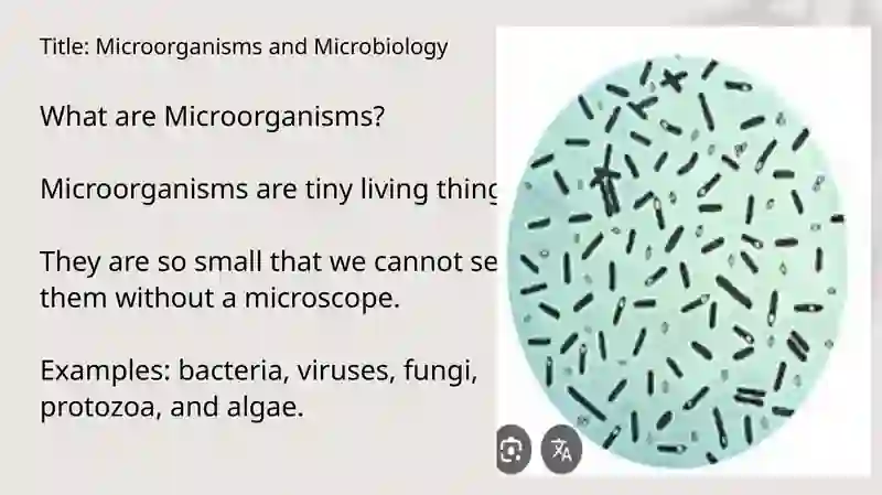 Microorganisms and Microbiology