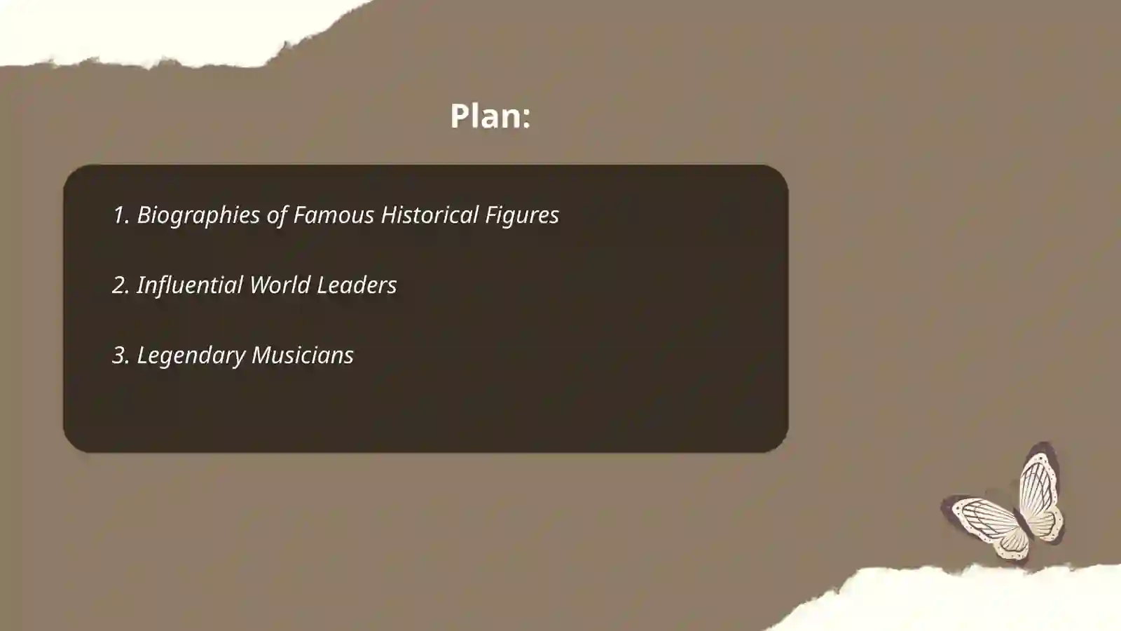 Biographies of Famous Historical Figures