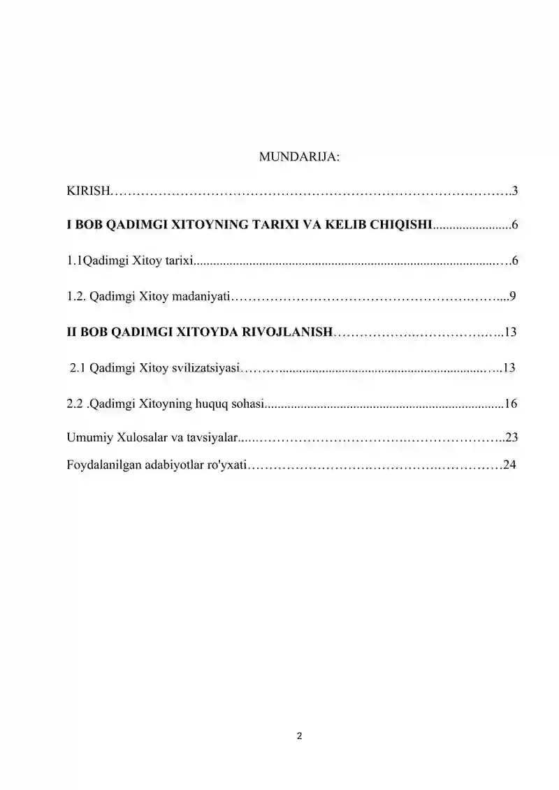 Qadimgi Xitoy