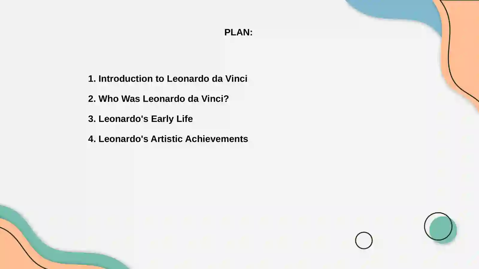 The Life of Leonardo da Vinci Countable vs. Uncountable Nouns
