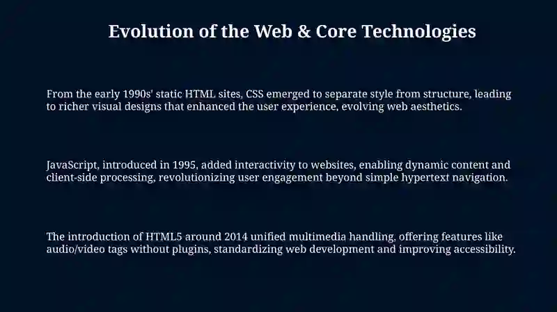 Key Technologies and Design Principles