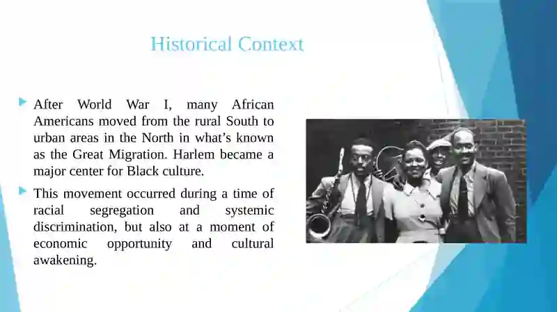 THE HARLEM RENAISSANCE.