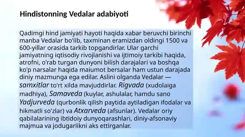 Hindiston, Xitoy va Uzoq Sharqda diniy-falsafiy fikrlarning paydo bo'lishi
