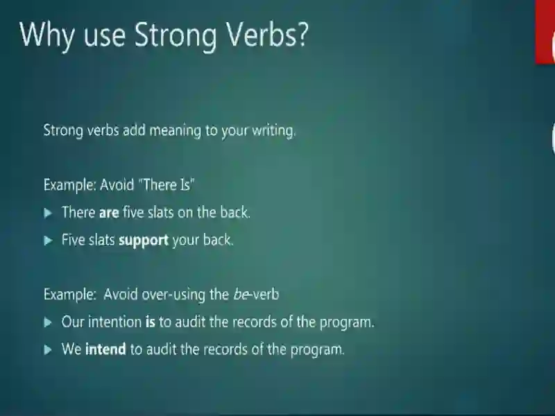 The Development of Strong Verbs