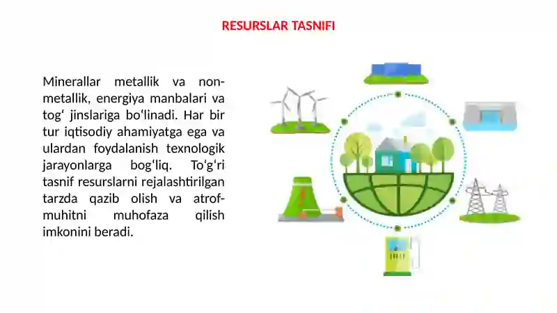 meniral resurslar