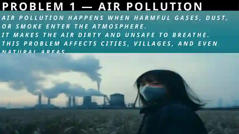 Two Global Problems — Air Pollution and Global Warming