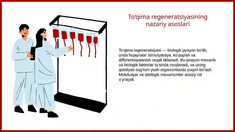 Xirurgiyada to’qimalarni regeneratsiya qilish texnologiyalari