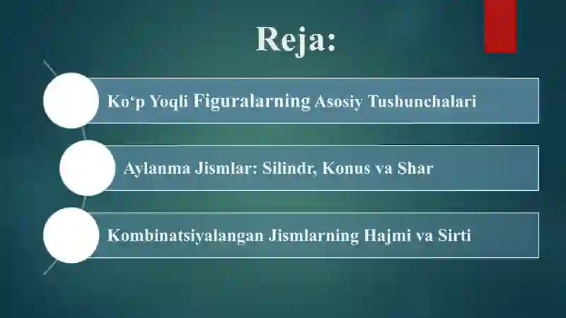 Fazoviy figuralar haqida slayd