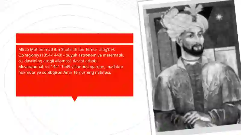 Mirzo Ulug’bek haqida