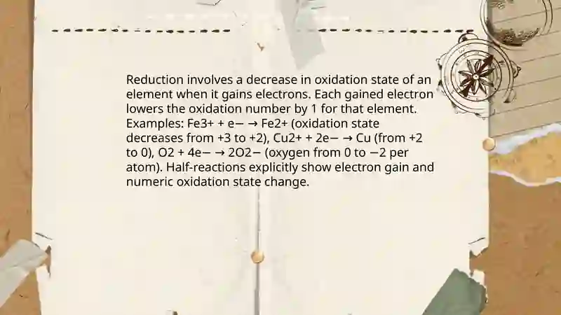 Reduction and its types