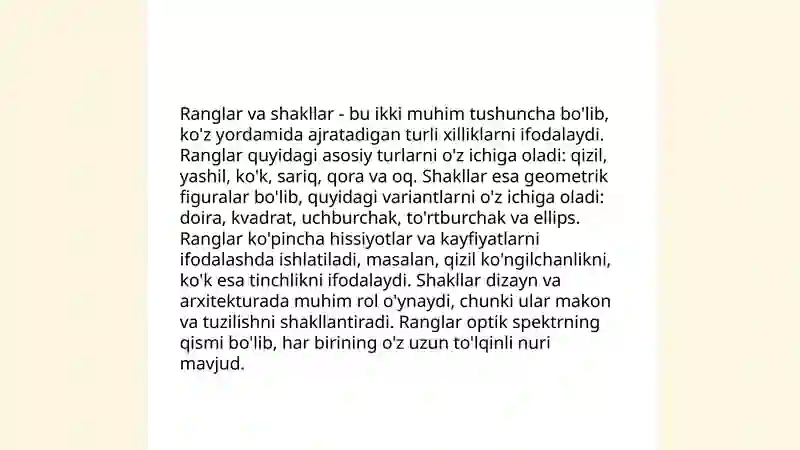 Hayvonlar va ularning yashash joylari