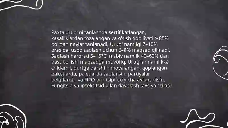 Paxta ishi