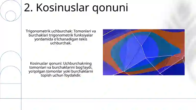 Trigonometrik uchyoqlik va sferik uchburchak