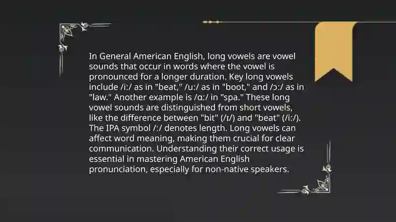 Long vowels, diphthongs and triphthongs. Principal types of English ...