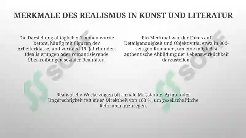 Das Zeitalter des Realismus