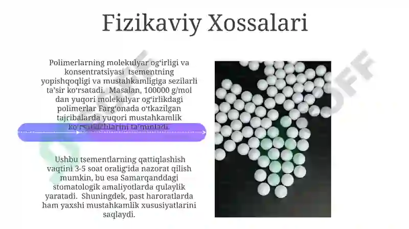 Polikarboksilat Tsementlari